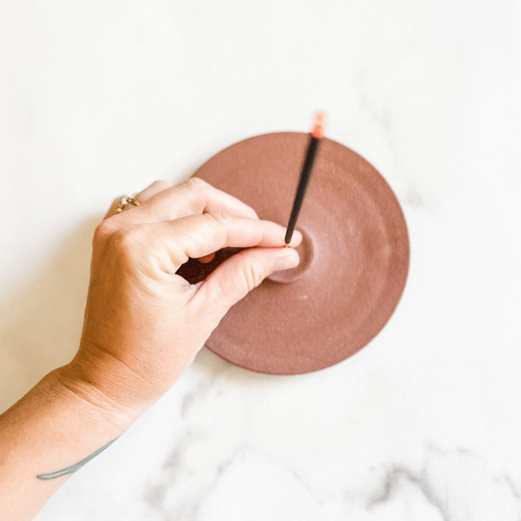 Ritual Incense Plate – Ritual Ceramics Studio